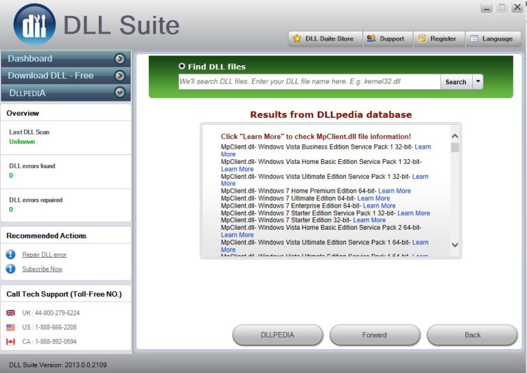 8 meilleurs fixateurs DLL pour télécharger et installer des DLL dans ...