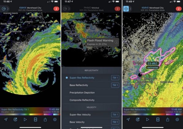 Les 10 meilleures applications météo pour iPhone et iPad