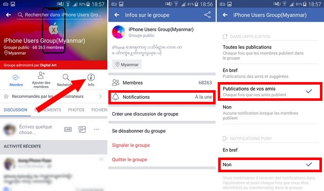 Comment arrêter les notifications de groupe Facebook - Info24Android Comment arrêter les notifications de groupe Facebook - Info24Android