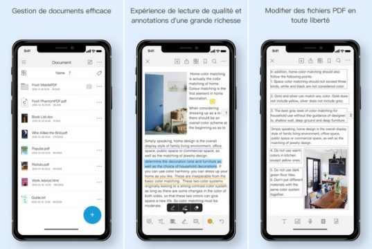 Les meilleurs lecteurs PDF pour iPhone et iPad en 2025