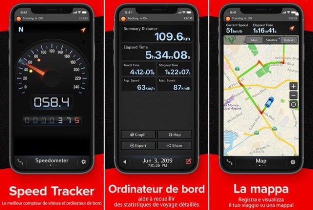 Les meilleures applications de compteur de vitesse pour iPhone