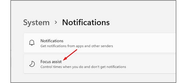 Comment désactiver les notifications dans Windows 11