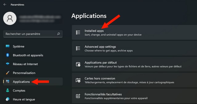 Comment désinstaller une application sous Windows 11 Comment désinstaller une application sous Windows 11