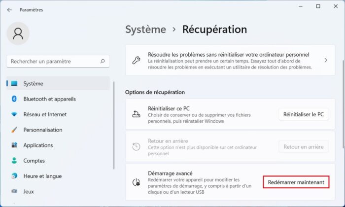 Comment désinstaller une mise à jour sur Windows 11