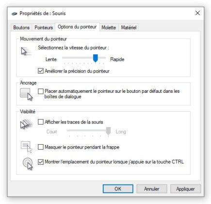 Comment localiser le pointeur de votre souris sur Windows 10