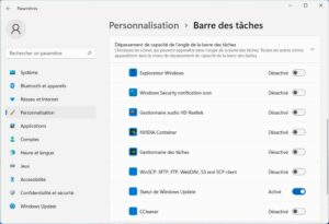 Comment personnaliser la barre des tâches de Windows 11