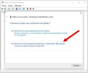 Mettre à jour le pilote audio de votre PC Windows 11