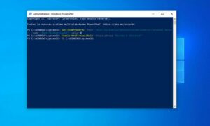 Windows 10 : activer le bureau à distance avec PowerShell