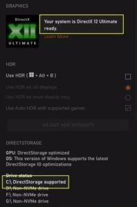 Comment utiliser DirectStorage dans Windows 11 - Info24Android