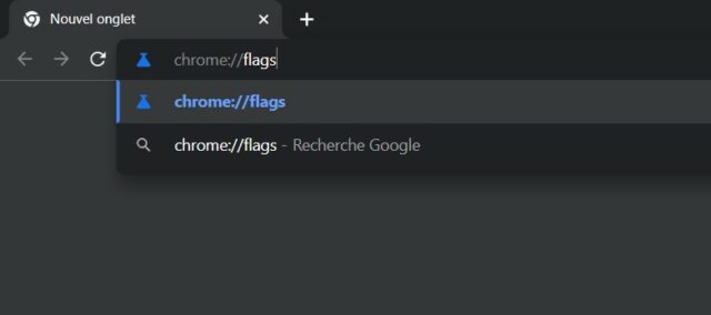 Chrome flags: activer les fonctionnalités expérimentales