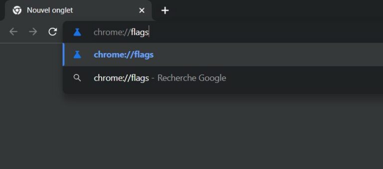 Chrome flags: activer les fonctionnalités expérimentales