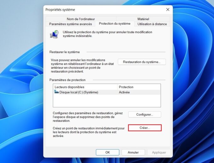 Comment utiliser la restauration du système sous Windows