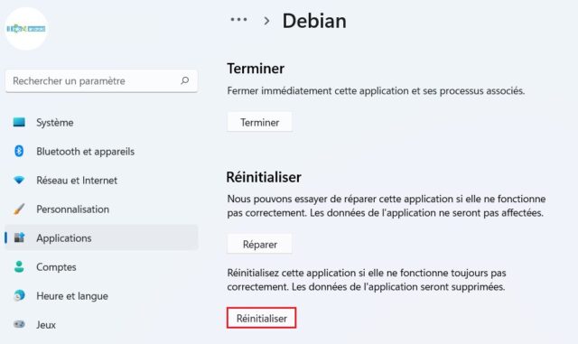 Comment réinitialiser la distribution Linux WSL sur Windows 11