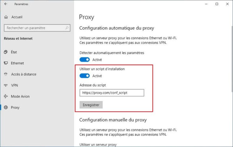 Comment configurer un proxy sur Windows 11, 10