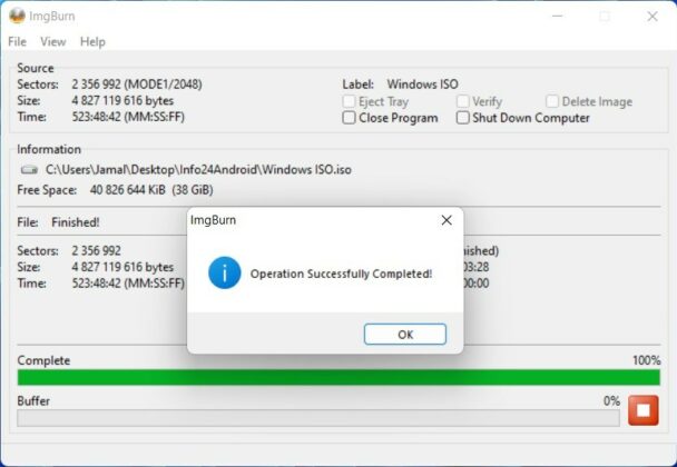 Comment convertir une clé USB bootable en fichier ISO