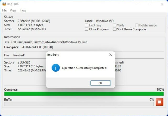 Comment convertir une clé USB bootable en fichier ISO