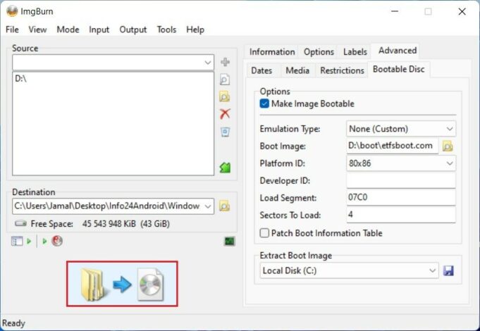 Comment convertir une clé USB bootable en fichier ISO