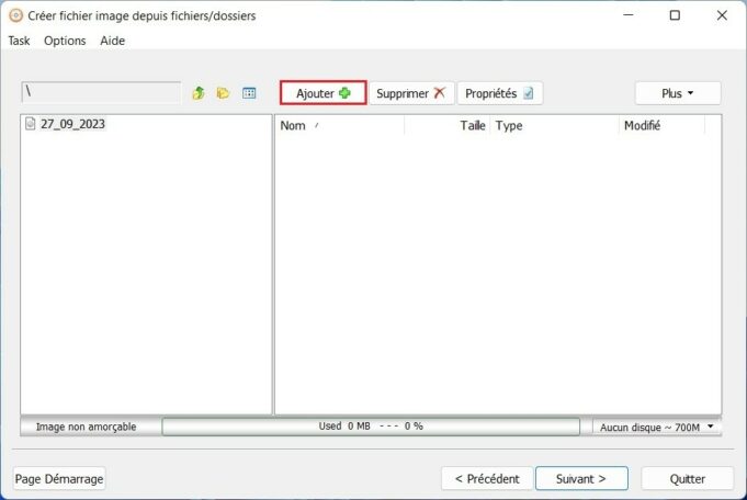 Comment convertir une clé USB bootable en fichier ISO