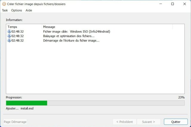 Comment convertir une clé USB bootable en fichier ISO
