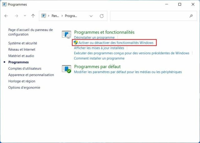 Comment activer Hyper-V sur Windows 11