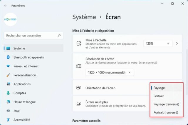 Comment faire pivoter votre écran sous Windows 11