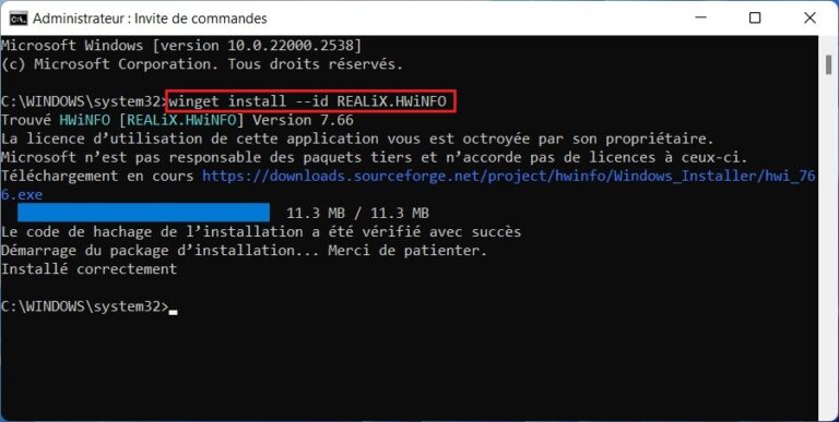 Comment vérifier la température du processeur sous Windows 11
