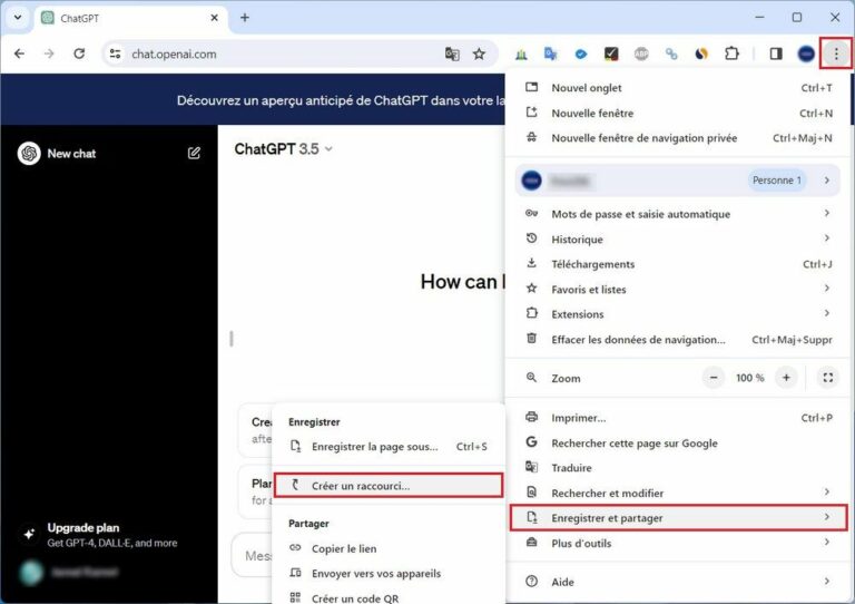 Comment installer ChatGPT sur Windows 10 et 11