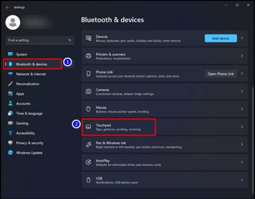 Windows 11 Activer Le Défilement à Deux Doigts 