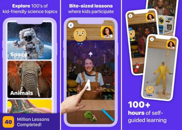 Les meilleures applications scientifiques pour les enfants - Info24Android