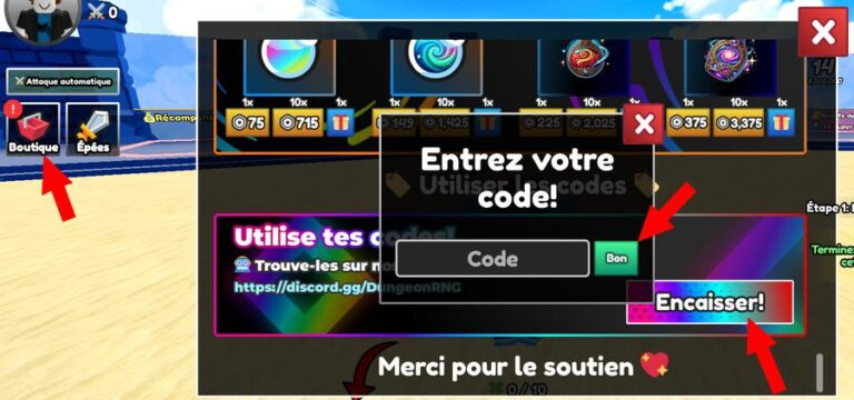Roblox : Codes Dungeon RNG (Décembre 2025) - Info24Android