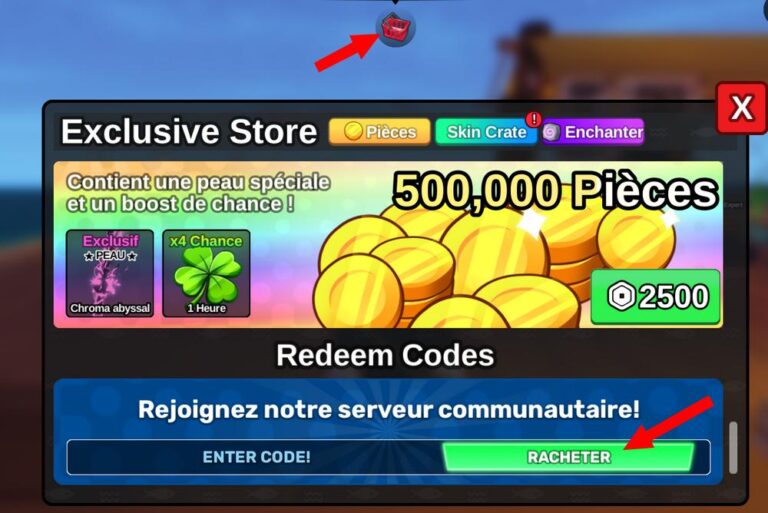 Codes Fish It (Octobre 2025) - Info24Android