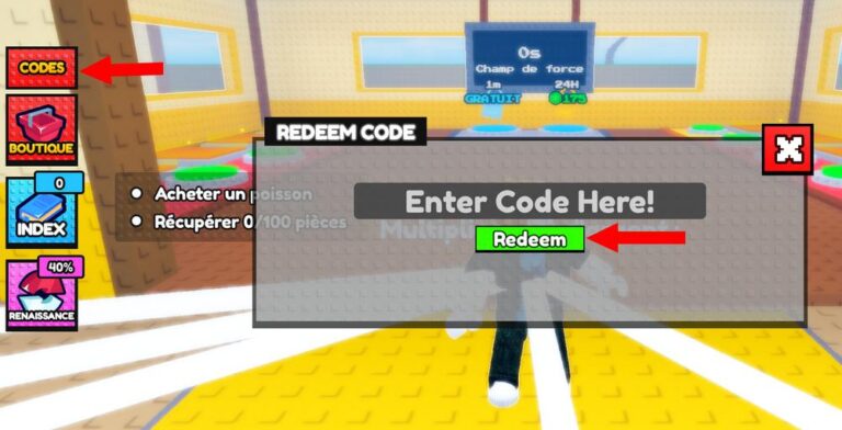 Roblox : Codes Steal a Fish (Décembre 2025) - Info24Android