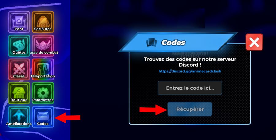 Codes Anime Card Clash (Décembre 2025) - Info24Android